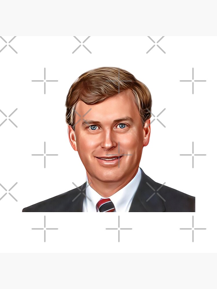 "Vice President Dan Quayle Illustration Sticker | Dan Quayle ...