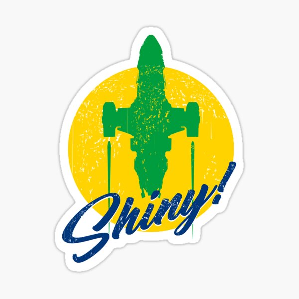 "SHINY! " Sticker by AnthonyMor9460 | Redbubble