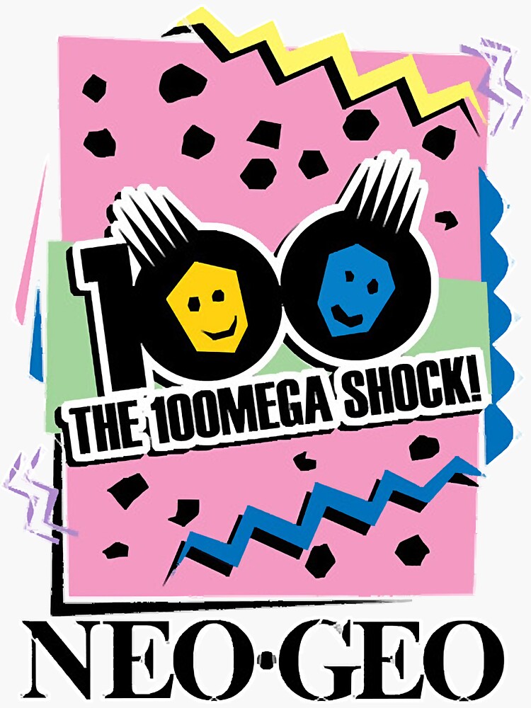 "Neo Geo " Sticker for Sale by StevenWade7481 | Redbubble