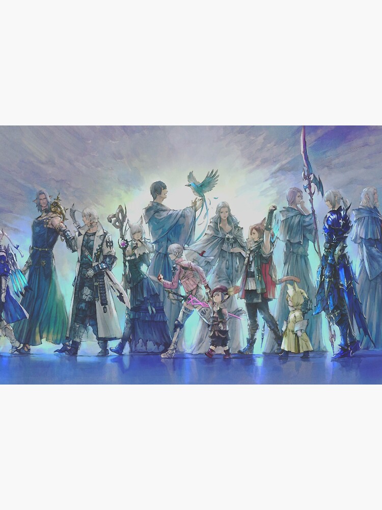 "Final Fantasy XIV Endwalker Poster" Art Board Print for Sale by ...