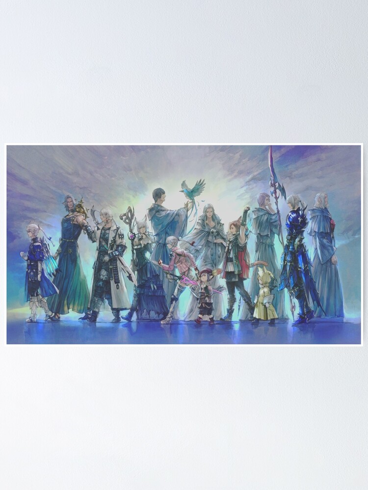 "Final Fantasy XIV Endwalker Finale" Poster for Sale by Ciaranvevo ...
