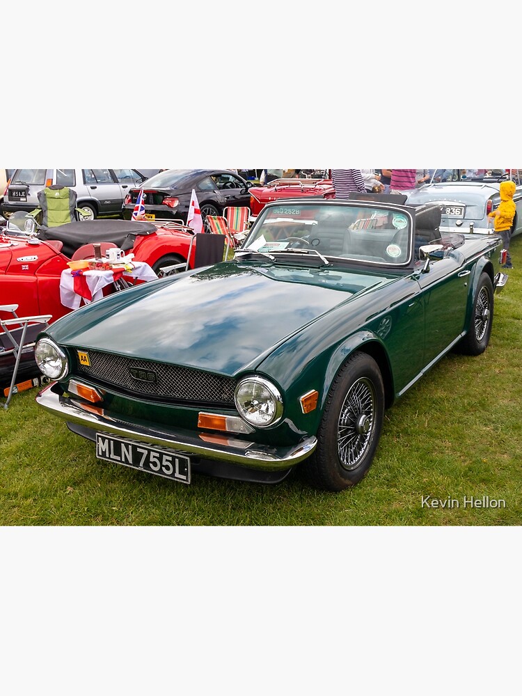 "1971 Triumph TR6 in British Racing Green" Jigsaw Puzzle for Sale by ...