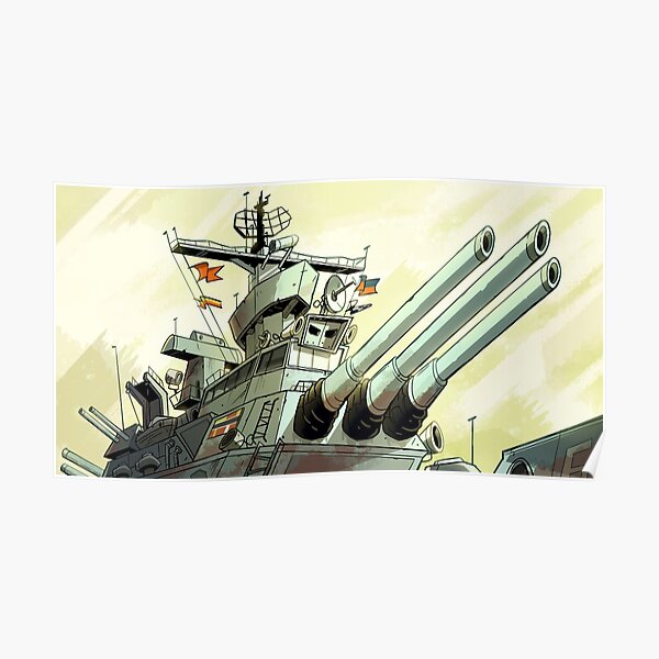 "USS Iowa" Poster for Sale by BrentNoll | Redbubble