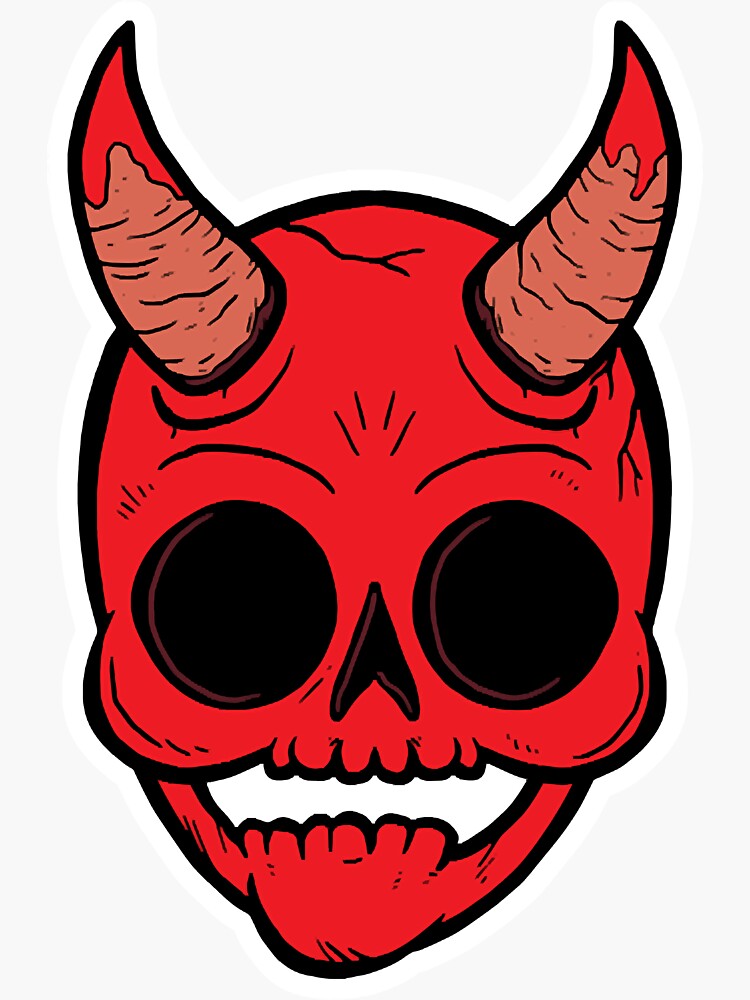 "Baddest Little Devil " Sticker for Sale by KrystalWil6140 | Redbubble