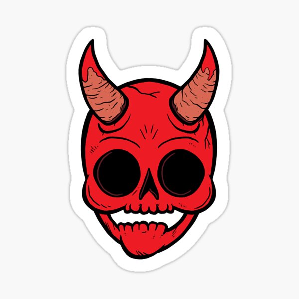 "Baddest Little Devil " Sticker for Sale by KrystalWil6140 | Redbubble