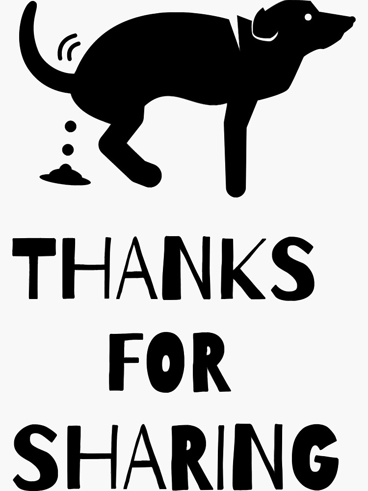 "Dogs Pooping" Sticker by Anthony2612 | Redbubble