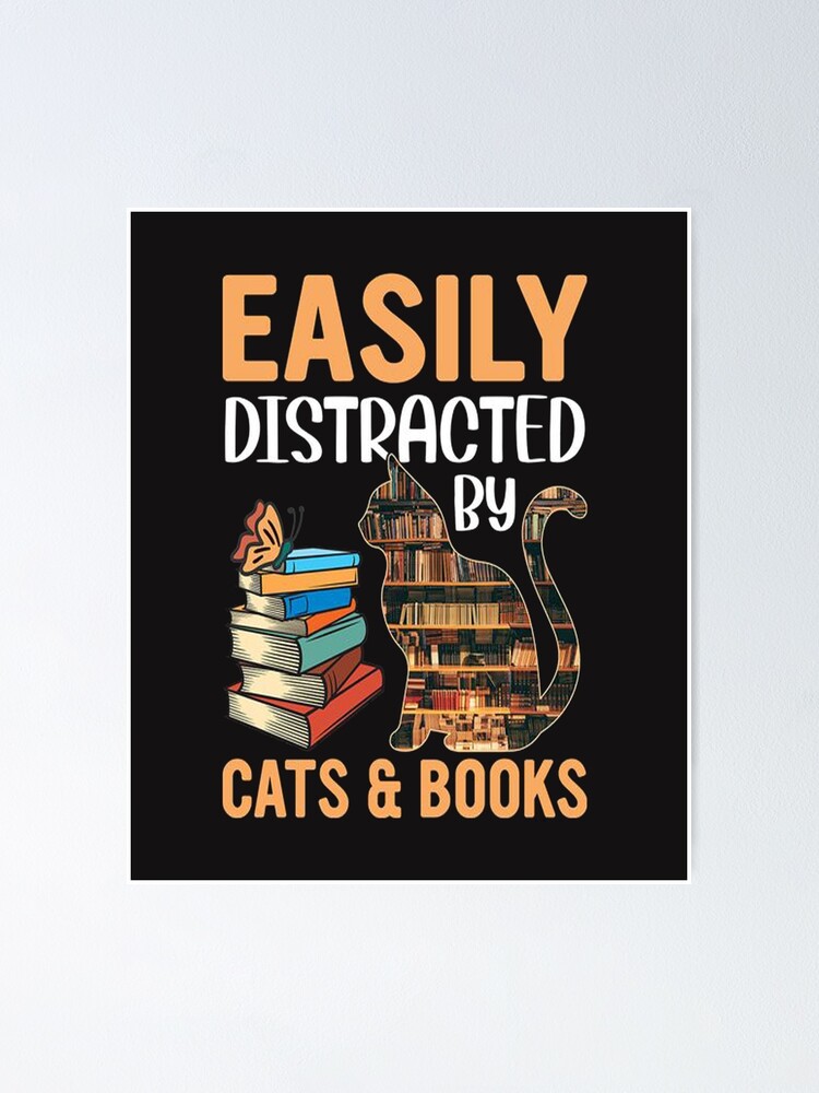 "library cat, study to succeed" Poster for Sale by kiaml917282 | Redbubble