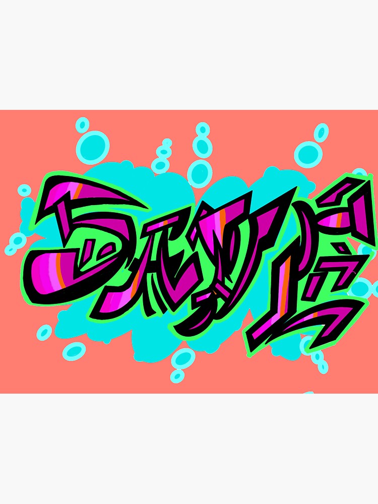 "graffiti SAVE" Sticker by steidinger | Redbubble
