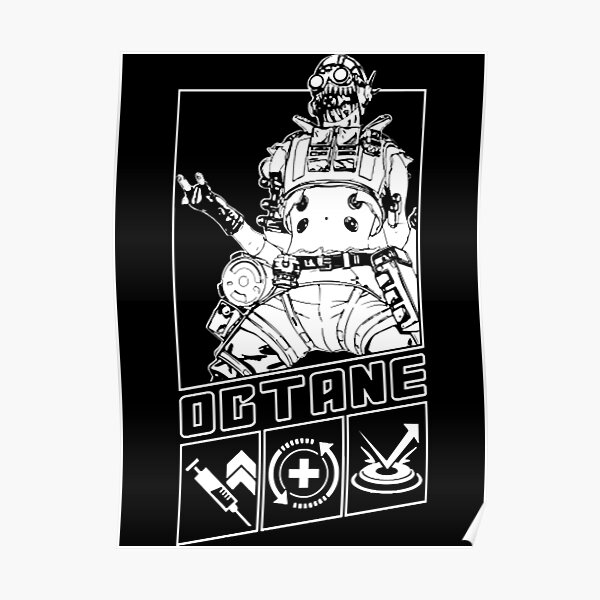 "Octane " Poster for Sale by SheilaHopk5996 | Redbubble