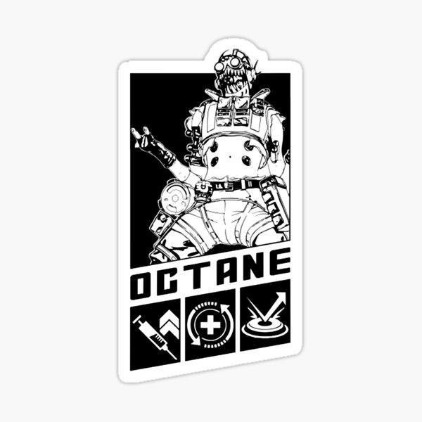 "Octane " Sticker by SheilaHopk5996 | Redbubble