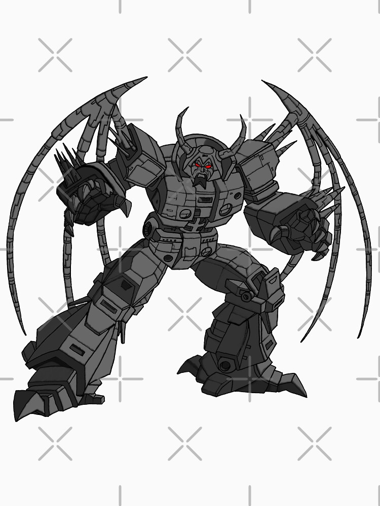 "Unicron" T-shirt for Sale by Tsudo | Redbubble | unicron t-shirts ...