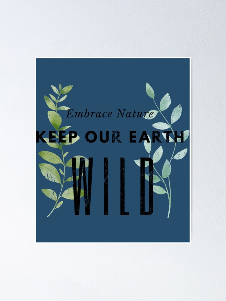 "Rewilding - Keep Earth Wild - Regenerative Agriculture - Save Our Soil ...