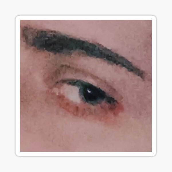 "Baz Pitch’s Eye" Sticker by vanceinc | Redbubble