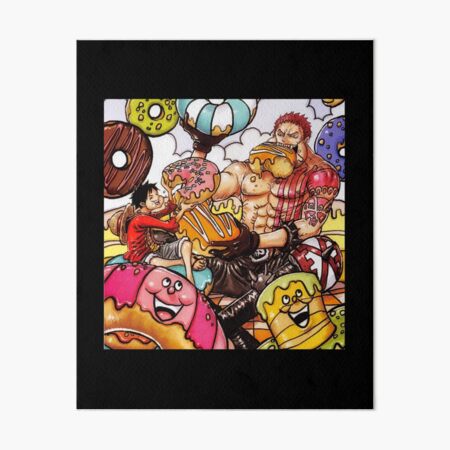 "Anime Donut One Piece " Art Board Print by Hahatoonn | Redbubble