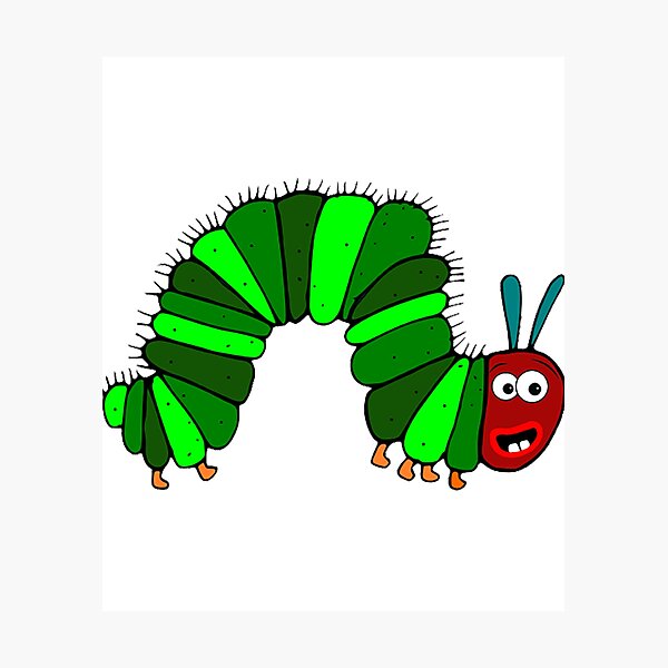 "Die gierige Raupe. - Die gierige Raupe. - Die gierige Raupe. - C ...