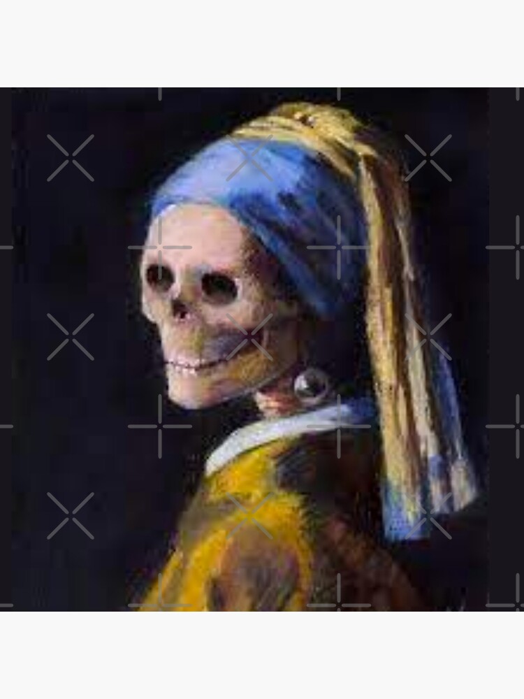 "Girl With A Pearl Earring Vermeer Classic Meme" Art Print by stareve ...