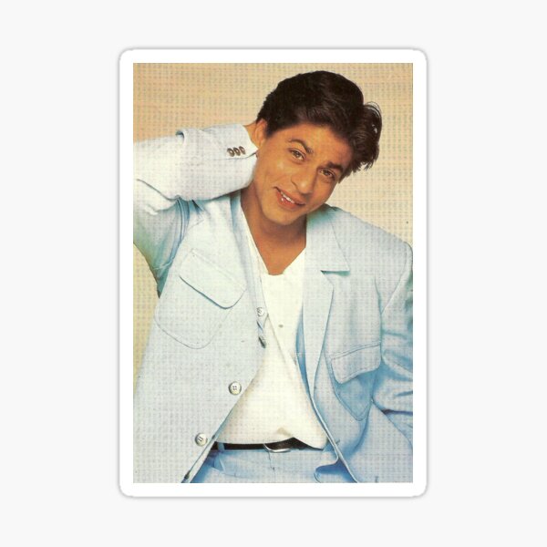 "shahrukh khan" Sticker for Sale by tatasurya12 | Redbubble