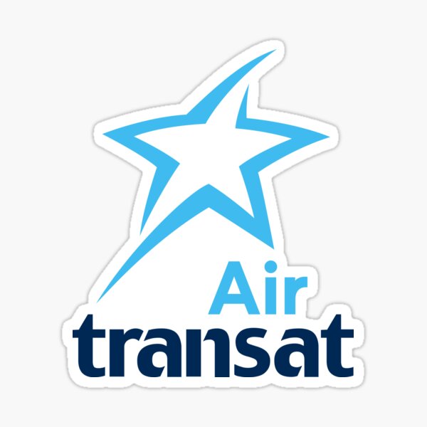"Air Transat logo" Sticker by peteroldfield | Redbubble