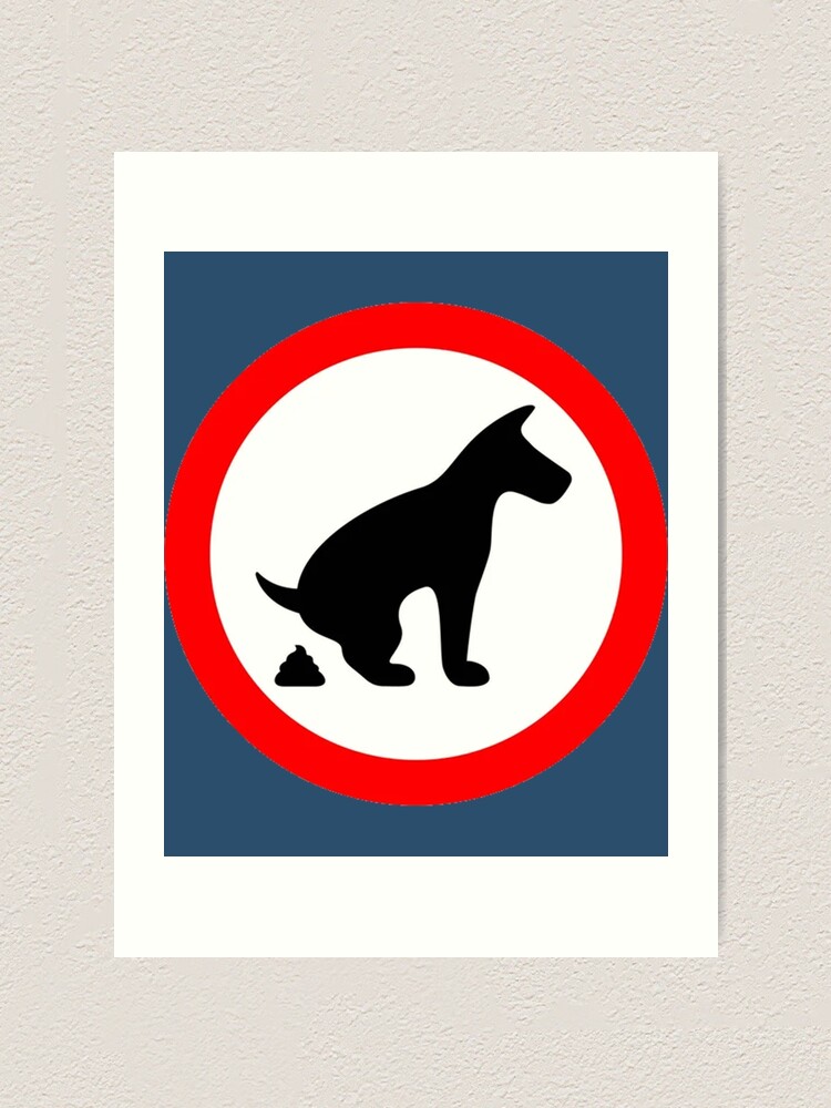 "dogs pooping s.dogs pooping" Art Print by lastearthss | Redbubble