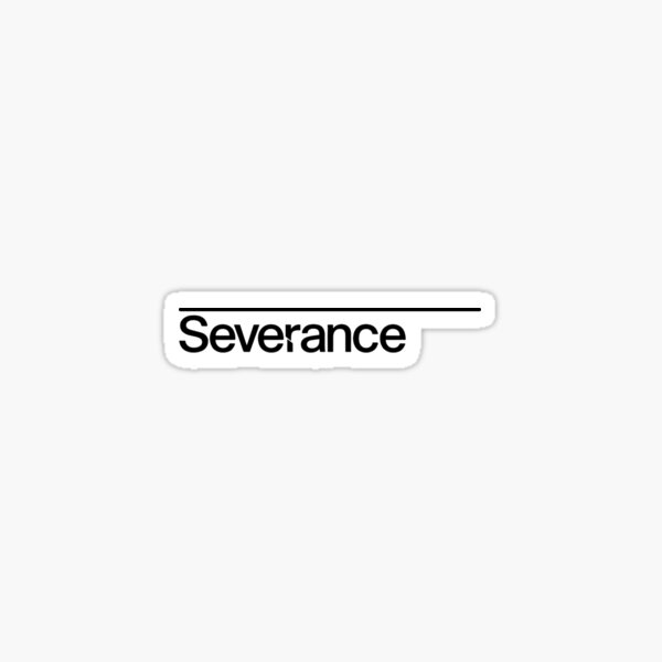 "Severance " Sticker by Stickerm4ni4 | Redbubble