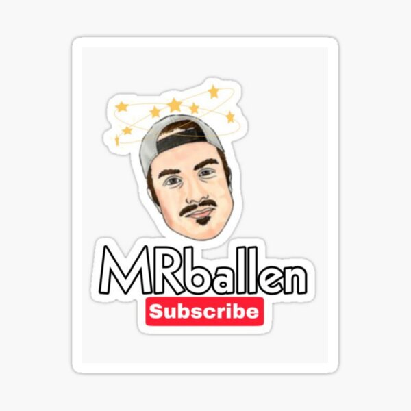 "Mrballen" Sticker by Malonza | Redbubble