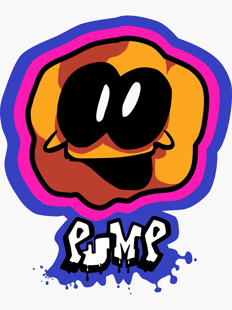 Pegatina «Prueba de bomba FNF Fanart» de Sticker-Flix | Redbubble