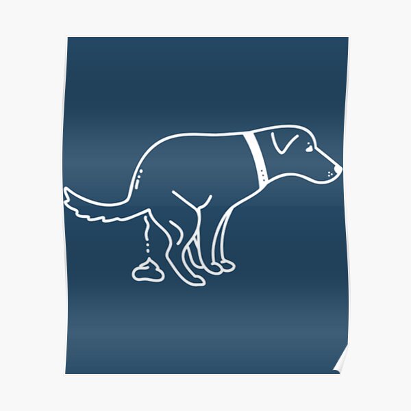 "Funny Pooping Dog, Funny Outdoor Pooping Dog, funny dog, I Pooped ...