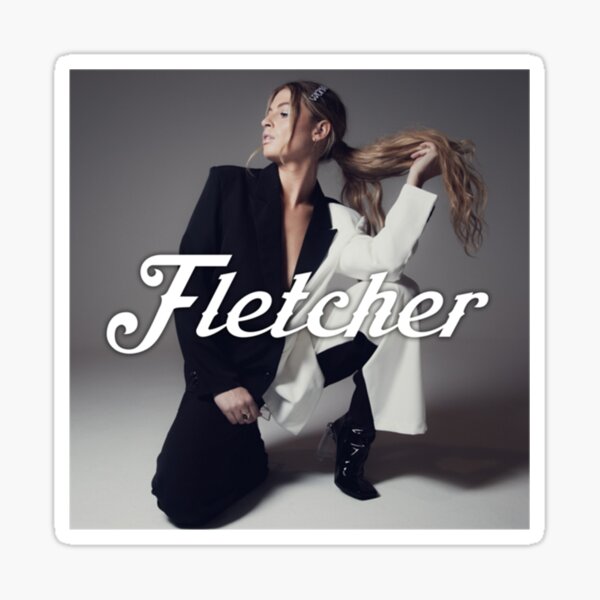 "Fletcher Modeling Pose " Sticker by HelenmillerArt | Redbubble