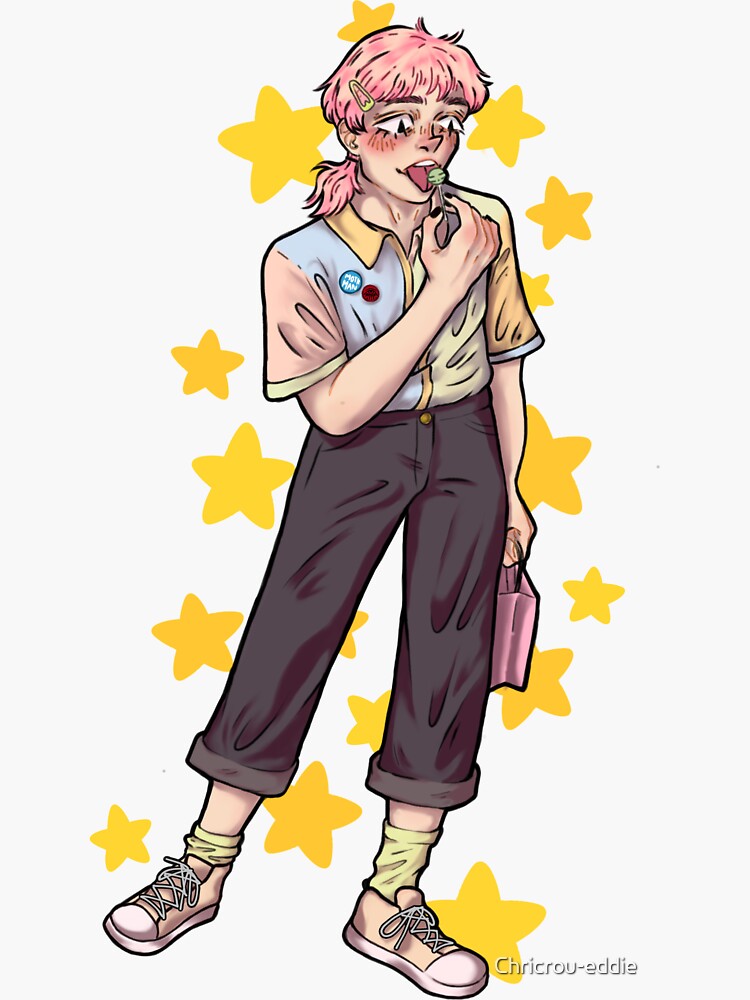 "Candy boi" Sticker by Chricrou-eddie | Redbubble