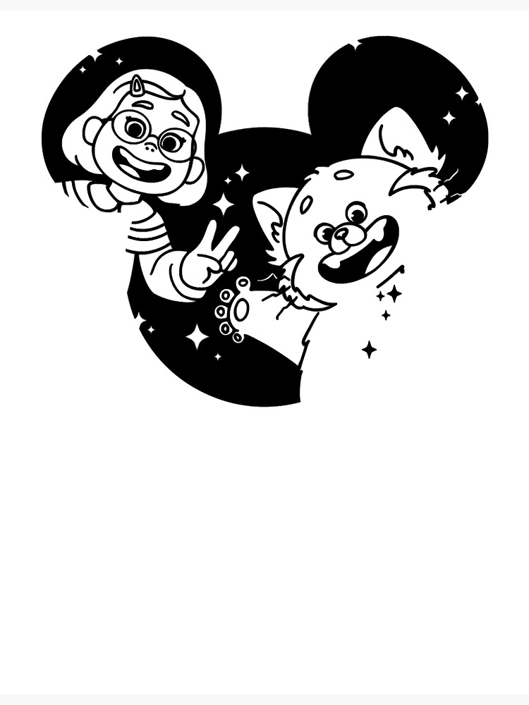 "Black White Turning Red Mouse Head" Poster for Sale by ALVEAPTY444 ...