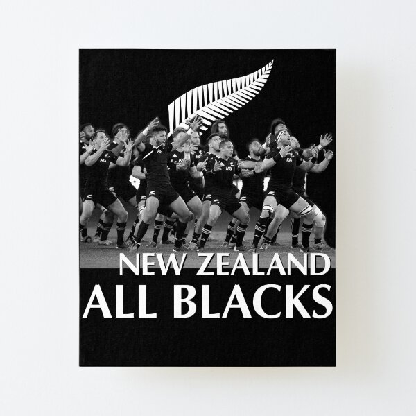 "All Blacks Rugby Legends NEW ZEALAND ALL BLACKS SUPERSTARS" Mounted ...