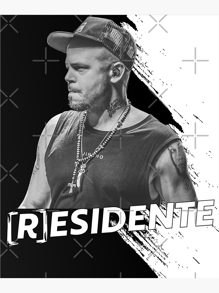 "Women Men Residente Cool Gifts" Sticker by Derekkertzmann | Redbubble