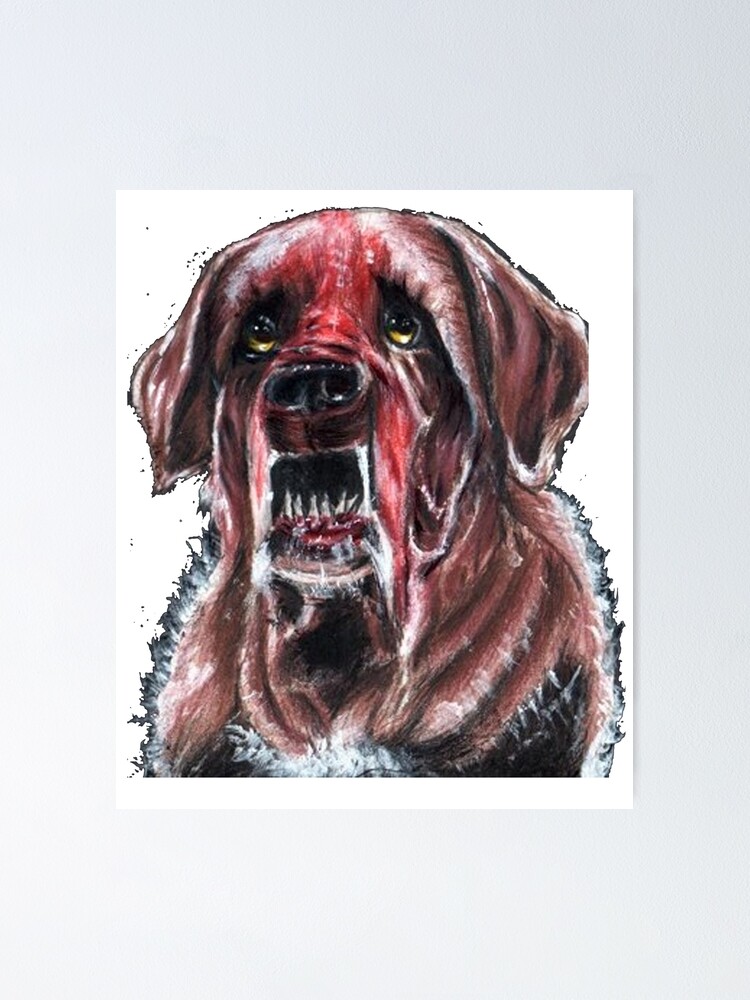 "Cujo_ 80s Horror Movie" Poster for Sale by egbne-0 | Redbubble