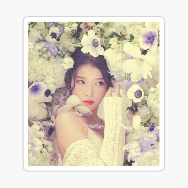 " IU" Sticker by Tybrekir | Redbubble