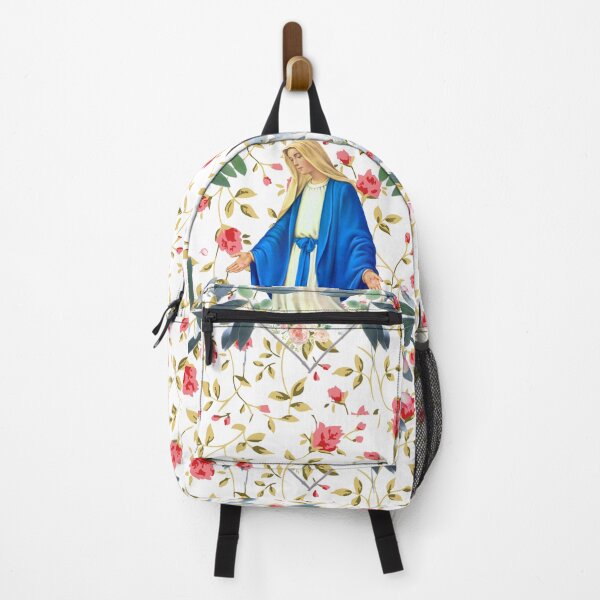 "Virgin Mary, Mother of God, Blessed Mary" Backpack for Sale by ADMG ...