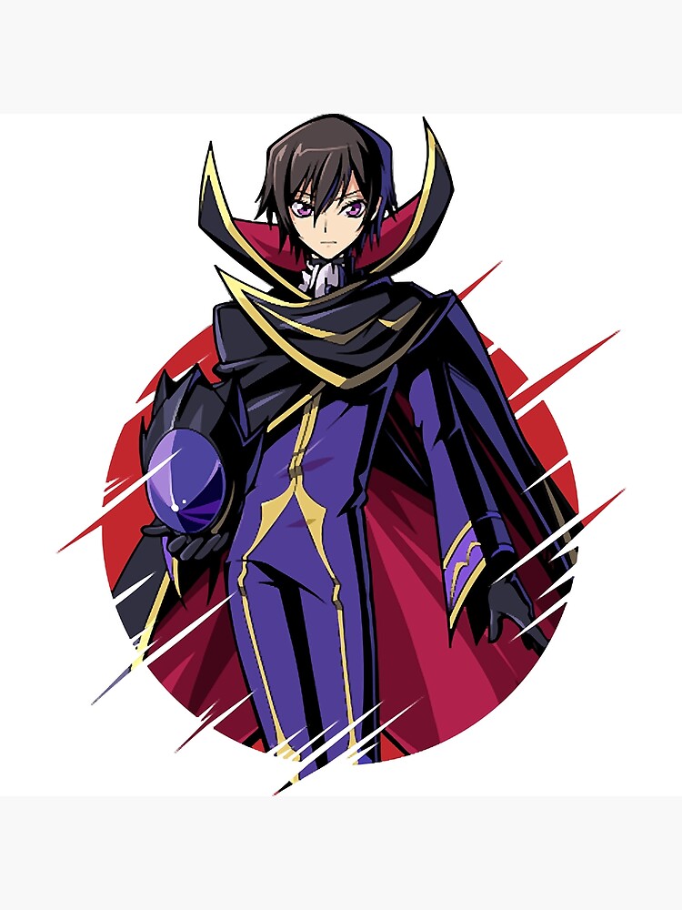 "code geass Lelouch Lamperouge " Poster for Sale by FlynnDonnelly ...