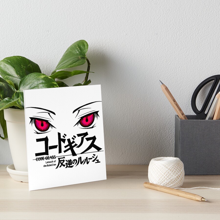 "Code Geass Eyes " Art Board Print by FlynnDonnelly | Redbubble