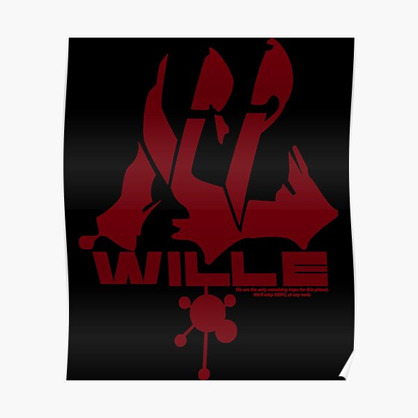 "WILLE Logo" Poster for Sale by mineamberly | Redbubble