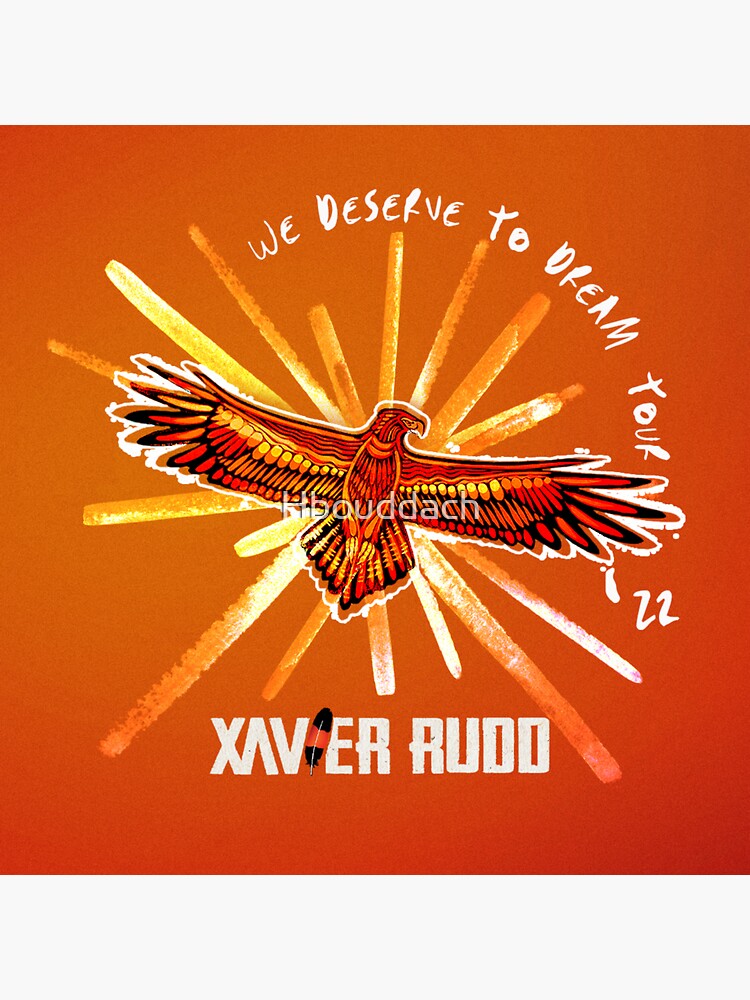 "Xavier Rudd" Sticker by Hbouddach | Redbubble