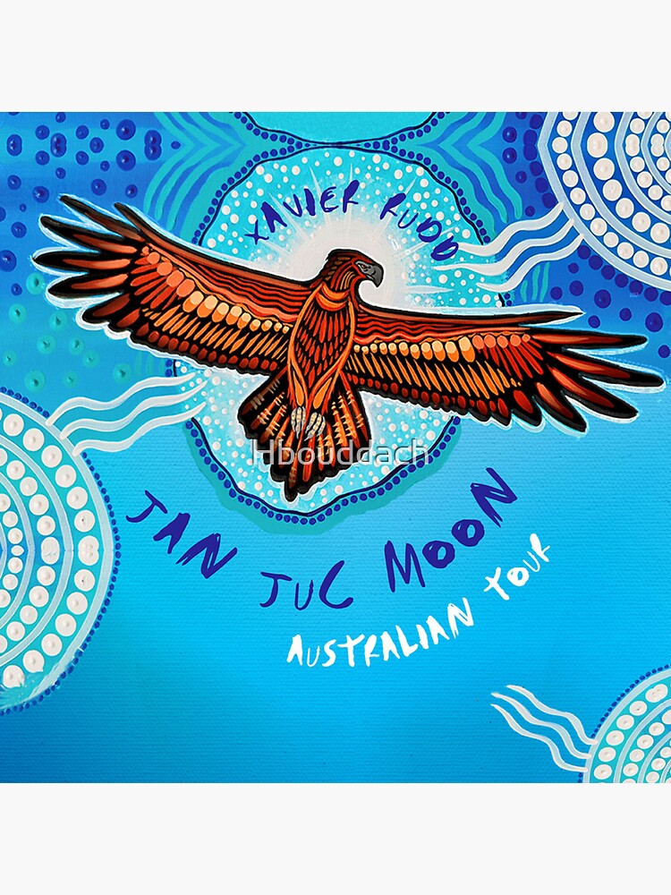 "Xavier Rudd" Sticker by Hbouddach | Redbubble