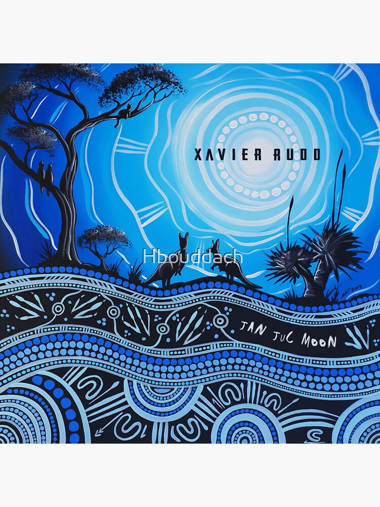 "Xavier Rudd" Sticker by Hbouddach | Redbubble