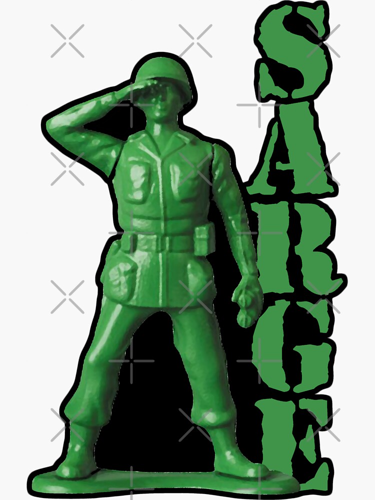 "Sarge" Sticker for Sale by Spoof-Tastic | Redbubble