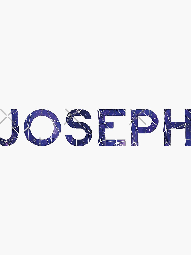 "JOSEPH Name I - My name is JOSEPH - typography name - Galaxy Vibe ...