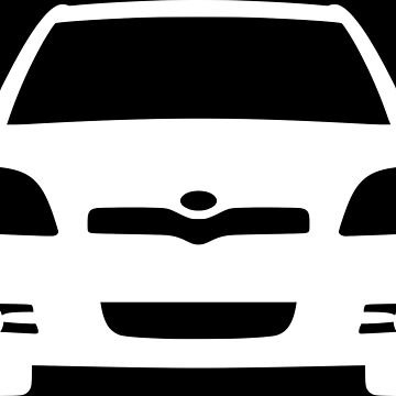 "Toyota Yaris Vitz Platz Echo 1999-2003" Sticker for Sale by EdimDesign ...