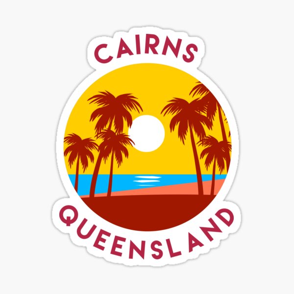 "Cairns Queensland Landscape Australia" Sticker by InvestingRoad ...