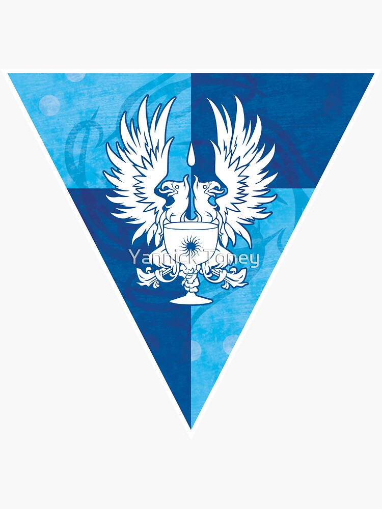 "Grey Warden Pennant Banner - Dragon Age Art" Sticker by YTBooks ...