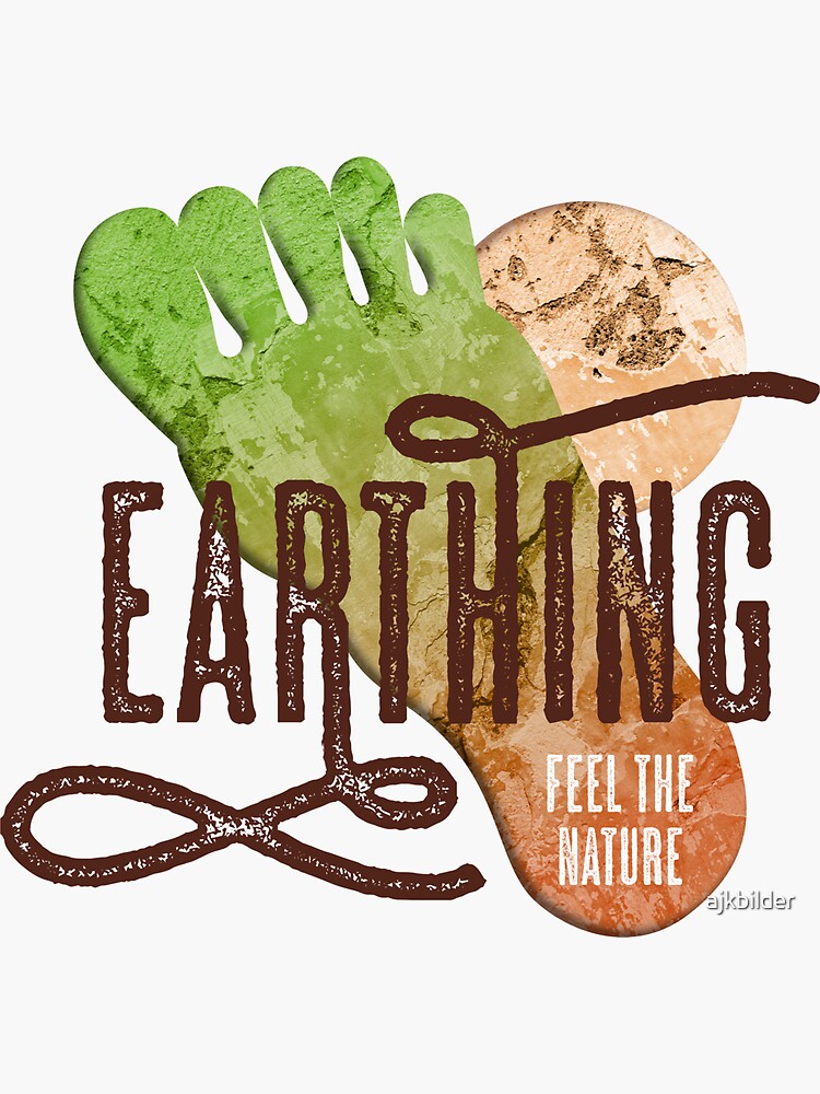 "earthing" Sticker for Sale by ajkbilder | Redbubble