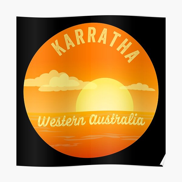 "Karratha Western Australia Landscape Australia" Poster for Sale by ...