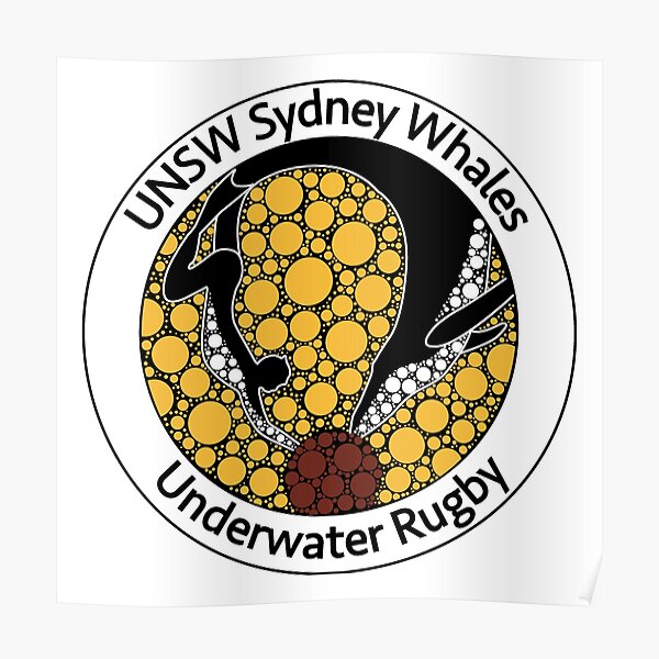 "UNSW Whales Sydney" Poster by Schouten201 | Redbubble