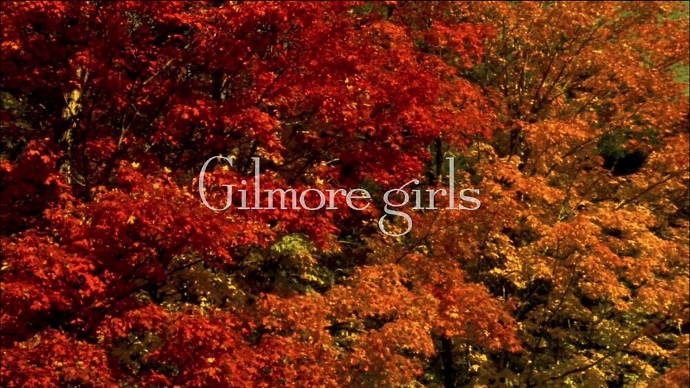"Gilmore Girls Opening Credits Logi" by lookitslindaa | Redbubble
